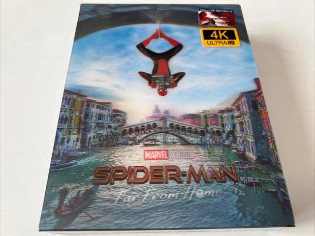 SPIDER-MAN FAR FROM Home 4K UHD Blu-ray SteelBook Filmarena FAC ...