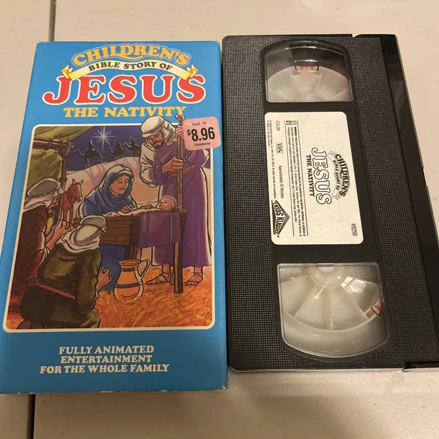 CHILDREN'S BIBLE STORY of Jesus The Nativity VHS 1988 £4.72 - PicClick UK