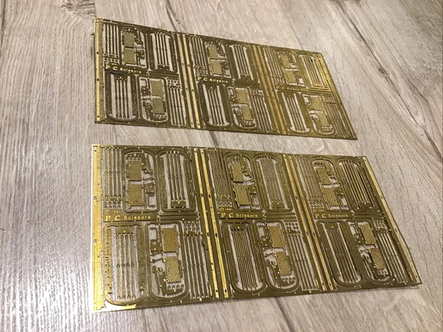 6 SETS PC Models 7mm O Gauge Coach Corridor Etches Sold As Seen £9.73 ...