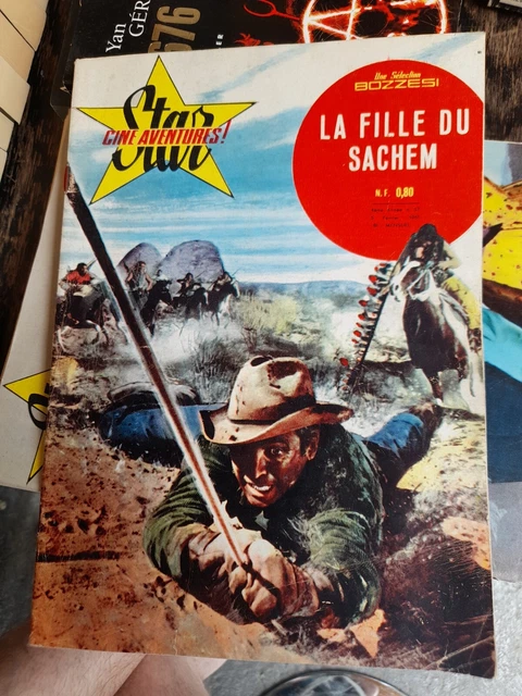REVUE STAR CINÉ Aventures 4ème année No 57 de 1958 - La fille du sachem ...