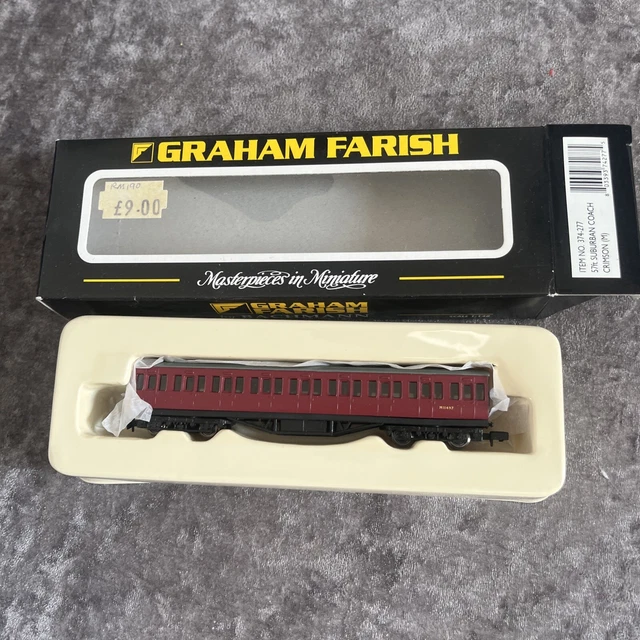 GRAFAR/BACHMANN N GAUGE 57' Br Suburban Coach M11497 374-277 £10.25 ...