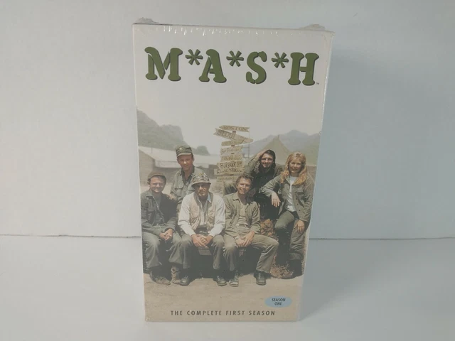 MASH THE COMPLETE First Season 2001 VHS 3 Tapes Box Set NEW SEALED £16. ...