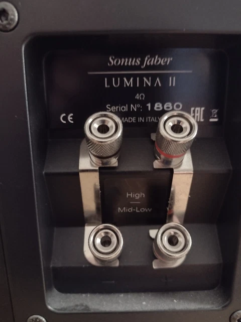 SONUS FABER LUMINA II Bookshelf Speakers Pair Walnut. £746.20 - PicClick UK