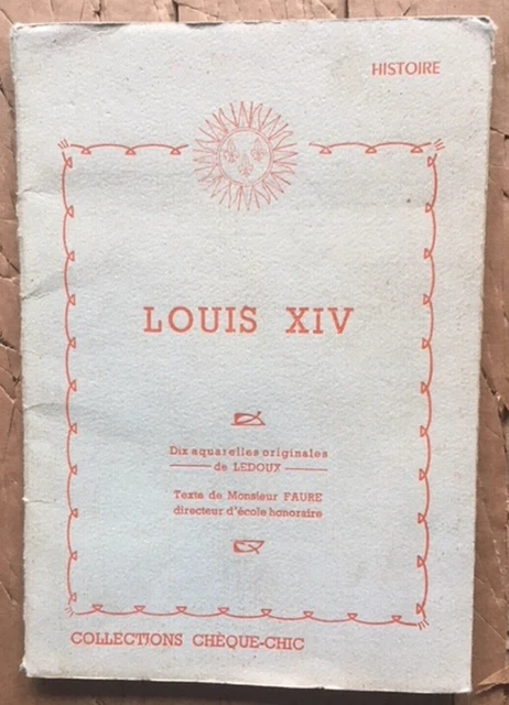 COLLECTIONS CHÈQUE-CHIC LUSTUCRU / Cémoi LOUIS XIV Dix aquarelles de ...