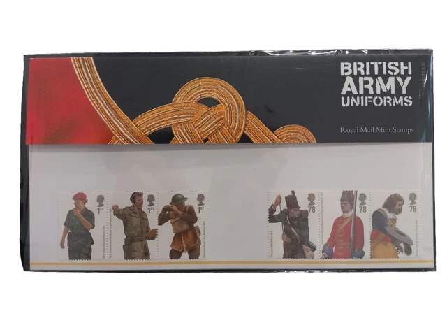 ROYAL MAIL PRESENTATION Packs - British Army Uniforms - NO.402 - 2007 £ ...