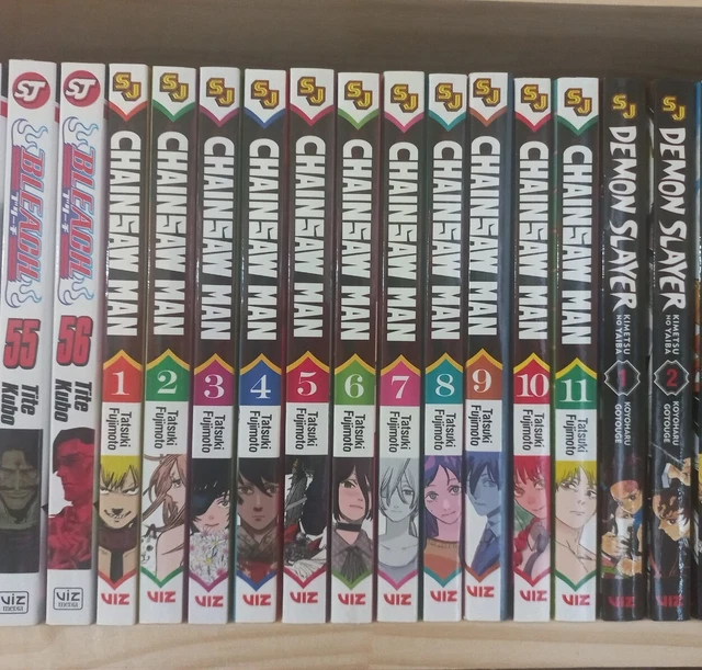 CHAINSAW MAN MANGA Complete Set 1-11 Tatsuki Fujimoto NEW VIZ EUR 122,10 - PicClick IT