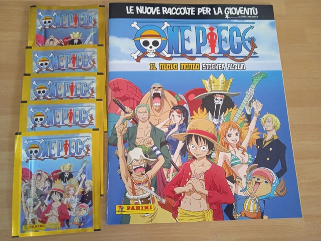 ONE PIECE IL Nuovo Mondo Sticker Album + 5 Bustine Panini EUR 8,50 ...