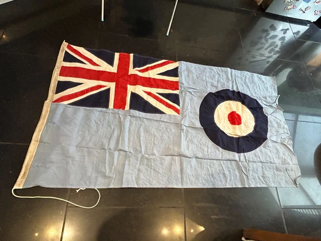 ORIGINAL WW2 1943 Dated Period Raf Royal Air Force Flag £1.00 - PicClick UK