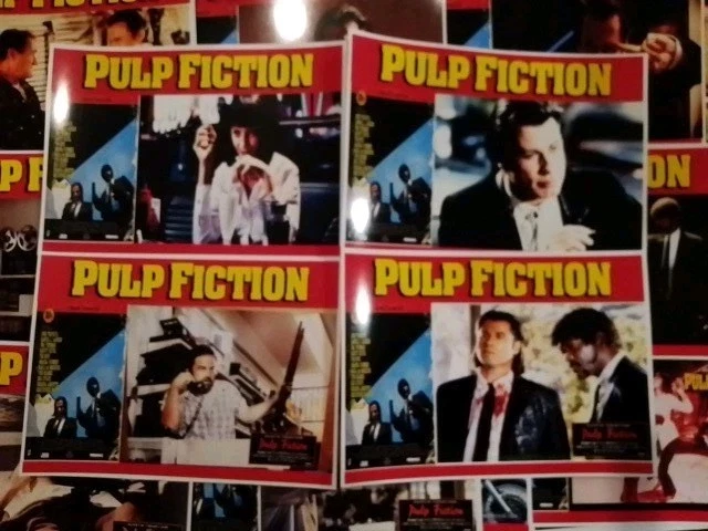 PULP FICTION. 12 Unofficial Glossy 7x5ins Lobby Cards. New. Set 1. £12. ...