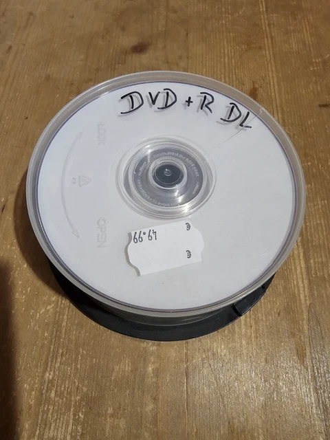 MEMOREX DVD +R DL 4,7 Gb 16x Druckbare Printable Geoffnet 25 Stück EUR ...