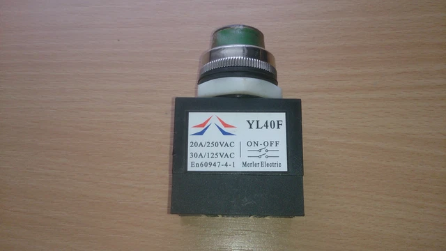 SCHALTER YL40F MERLER Electric für Holzspalter neuwertig EUR 6,00 ...