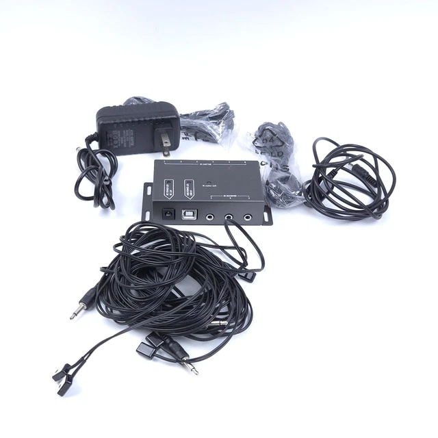 INFRARED REPEATER SYSTEM IR Repeater Kit Control Up to 10 Devices ...