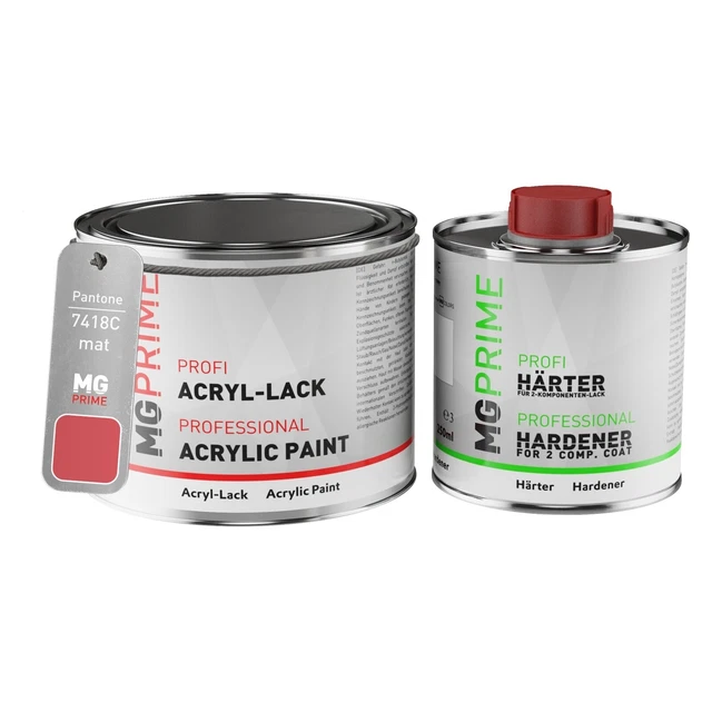 PANTONE 7418C VIOLET Peinture acrylique mate Pot de 0,75 litre ...