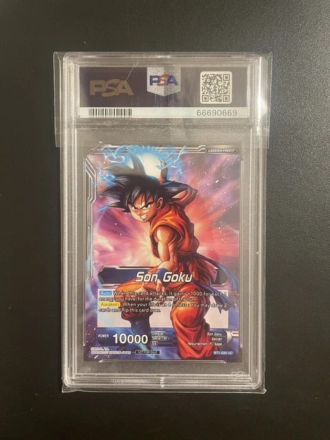 2017 DRAGON BALL Galactic Launch Kit Super Saiyan Blue Son Goku BT1-030 ...