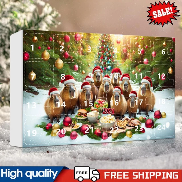 Advent Calendar 2025 Kids Capybara Advent Calendar 2024, Christmas ...