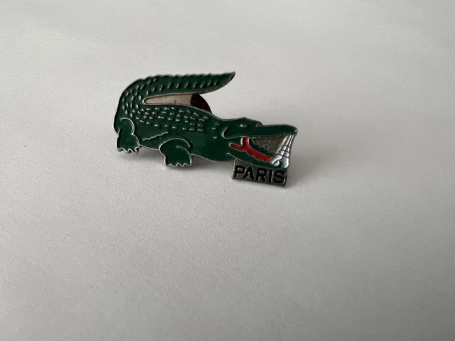 PIN’S COLLECTOR LACOSTE Paris Logo Crocodile Tour Eiffel L.Y Paris EUR ...