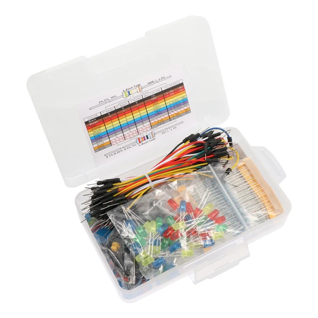ELECTRONIC FUN KIT Carbon Film Resistor Assortment Capacitor £11.35 ...