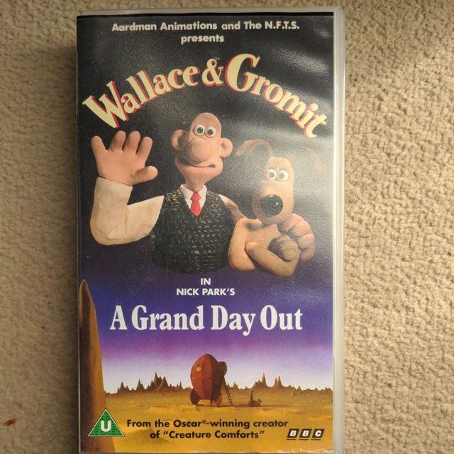 VINTAGE RETRO WALLACE And Gromit - A Grand Day Out (VHS/H, 1993) £5.75 ...