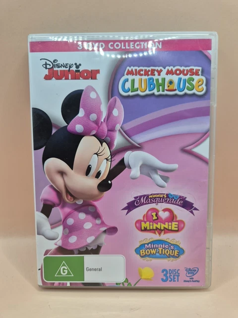 MICKEY MOUSE CLUBHOUSE - Minnie's Masquerade / Minnie / Bow-Tique - DVD ...