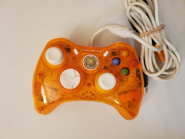 ROCK CANDY ORANGE Wired Controller (Xbox 360) $59.90 - PicClick CA