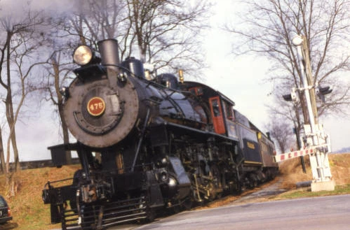 STRASBURG RAILROAD 475 train Paradise Pennsylvania Train Railroad Old ...