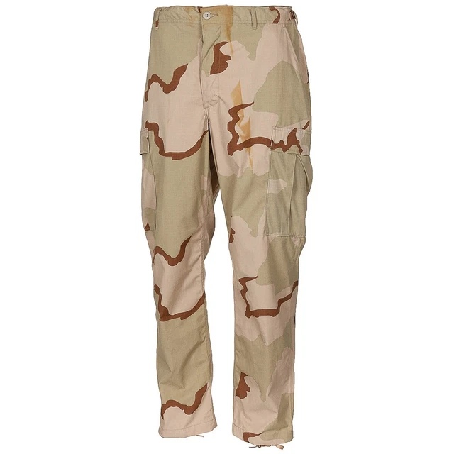 US ARMY 3 Color Desert DCU BDU Pants Military Pants Desert Camo Small ...