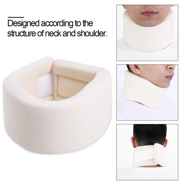 ADJUSTABLE SOFT FOAM Neck Brace Support Dislocation Fixation Pain ...