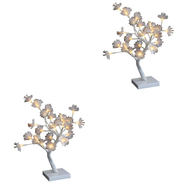 2 PACK LED Bedside Lamp Desk Desktop Light Decor Night Adornment £74.45 ...