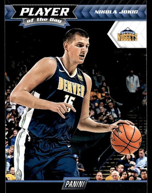 2018-19 PANINI SPIELER des Tages Nikola Jokic Denver Nuggets #12 EUR 2 ...