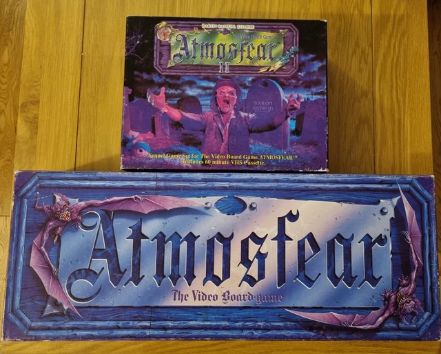 VINTAGE ATMOSFEAR 1 and 2 (Atmosphere) VHS Video Board Game 1991 £22.00 ...