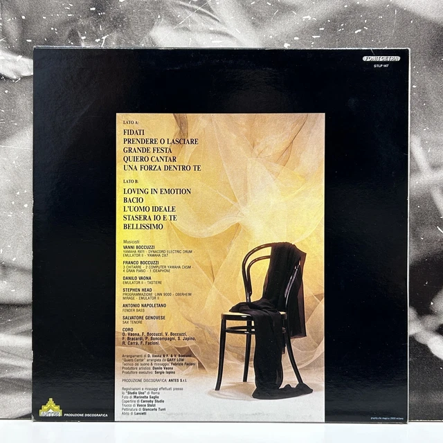 RAFFAELLA CARRA' - Trau Dich! LP Ex/Ex 1985 Italy 1st Press Fonit Cetra ...