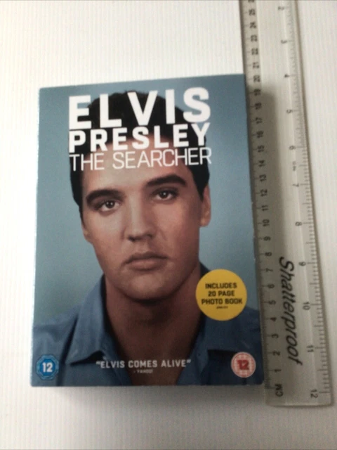 ELVIS PRESLEY THE Searcher Dvd Tested Working Includes 20 Page Photo ...