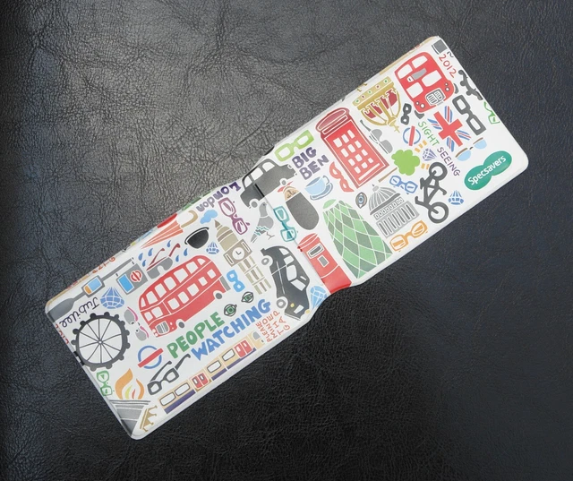 LONDON UNDERGROUND OYSTER Card Train Ticket Holder Folder Cover ...