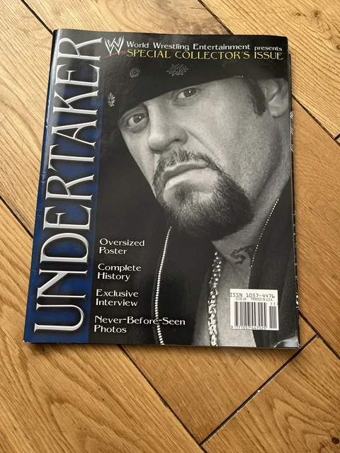 WWF WWE MAGAZINE The Undertaker Special Collectors Issue With Poster £8 ...