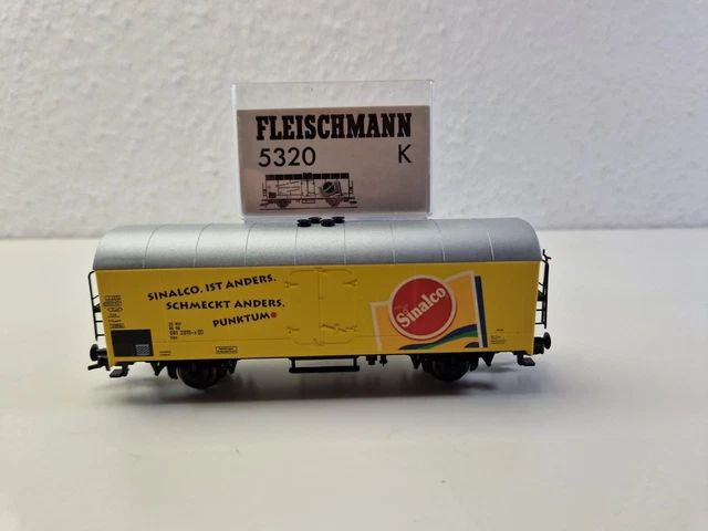 FLEISCHMANN H0 5320 K Kühlwagen Sinalco der DB TOP/OVP E504 EUR 24,99 - PicClick DE