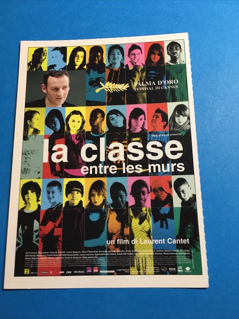 LA CLASSE - Entre Les Murs - Cartolina Film Mini Locandina Ciak 2008 Cm ...
