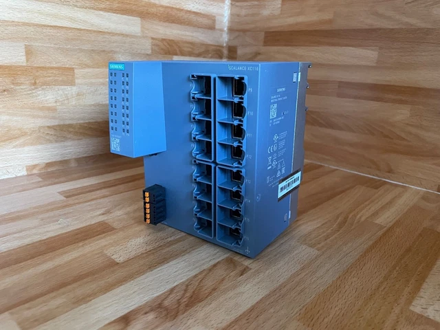 SIEMENS SIMATIC SCALANCE XC116 Industrial Ethernet Switch 6GK5116-0BA00 ...