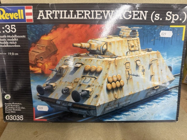 REVELL - ARTILLERIEWAGEN (s.SP.) - 1/35 Scale - Kit No.03035 £21.52 ...