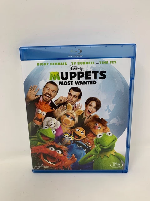MUPPETS MOST WANTED Blu-ray (2014) Tina Fey, Bobin (DIR) cert U Amazing ...