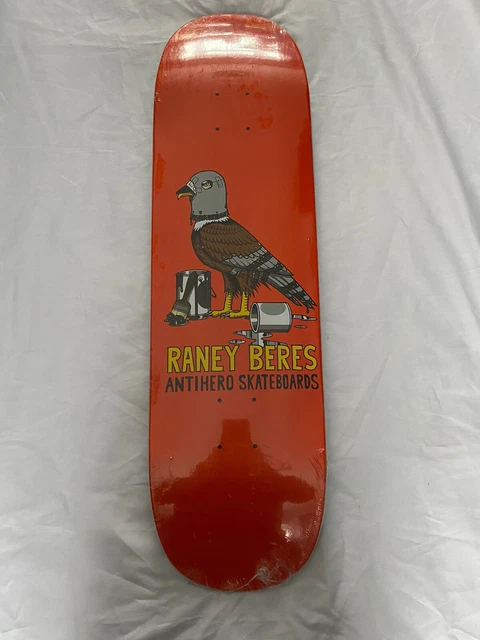 ANTI HERO SKATEBOARDS Raney Beres 1st Pro Deck 8.63. Art by Todd ...