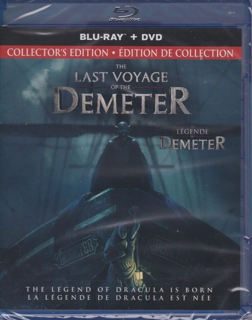 THE LAST VOYAGE OF THE DEMETER COLLECTOR'S EDITION BLURAY & DVD SET ...
