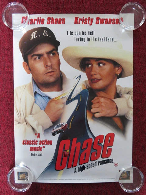 THE CHASE VHS Video Poster Charlie Sheen Kristy Swanson 1994 £13.95 ...