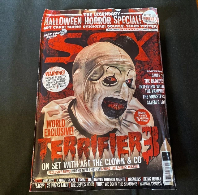 TERRIFIER 3 SFX Magazine (UK) October 2024 Halloween Horror Special ...