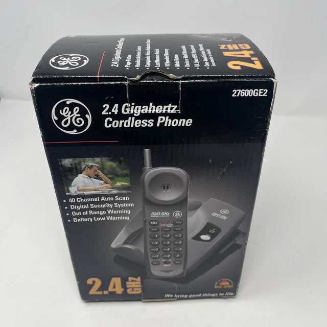 GE 2.4 GHZ Cordless Phone Model: 27600GE2-A Vintage New Open Box £13.64 ...
