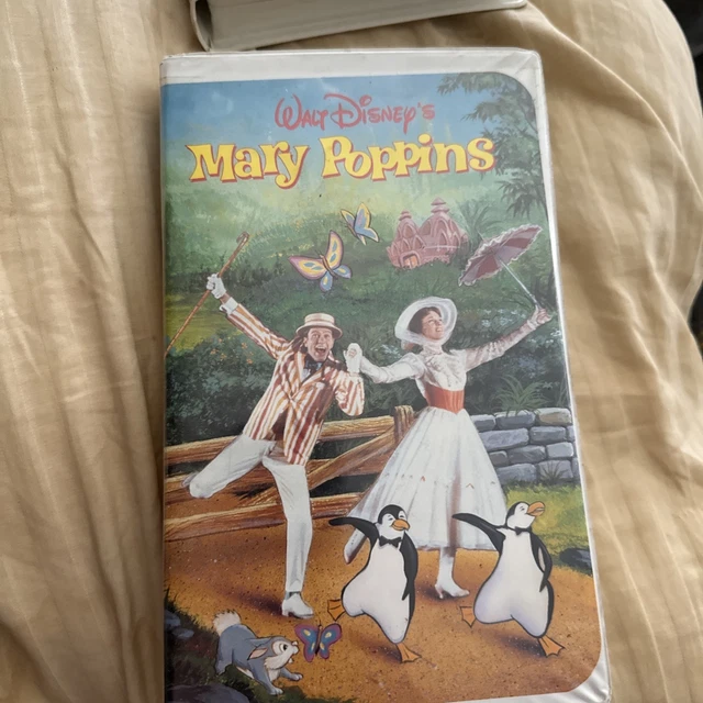 WALT DISNEY’S MARY Poppins VHS Video Tape 023 Clamshell Case $51.12 ...