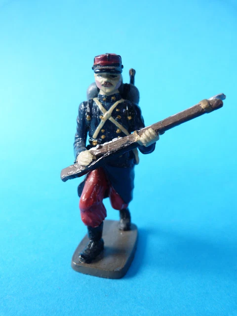 SOLDAT DE PLOMB CBG MIGNOT / HACHETTE - Infanterie 1914 tenue garance ...