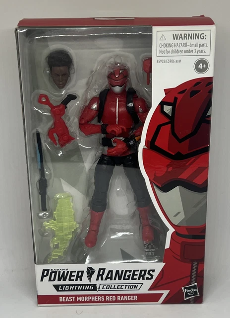 POWER RANGERS LIGHTNING Collection Beast Morphers Red Ranger Free Uk P ...