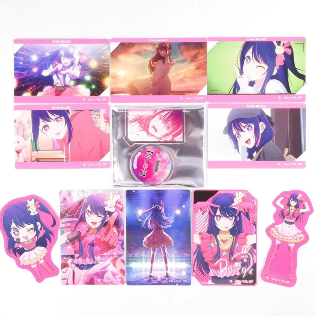 OSHI NO KO Ai Hoshino Acrylic Character Collection & Sticker Set of 10 ...