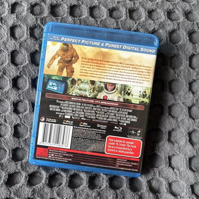 THE LAST DAYS on Mars (Blu-ray, 2013) Space Drama Movie Bluray Liev ...