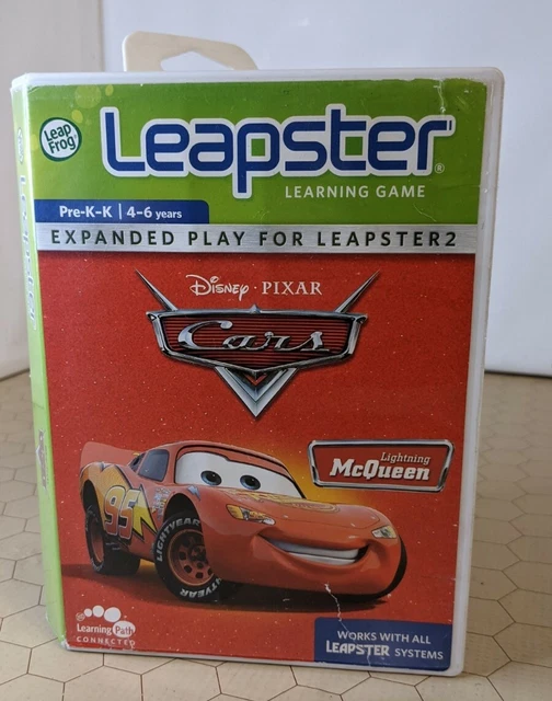 DISNEY - PIXAR Cars Lightning McQueen (Leap Frog Leapster 2007) Case ...